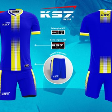 Equipo de Fútbol Ks7 Mod. Pointy Azul - Kato Sports